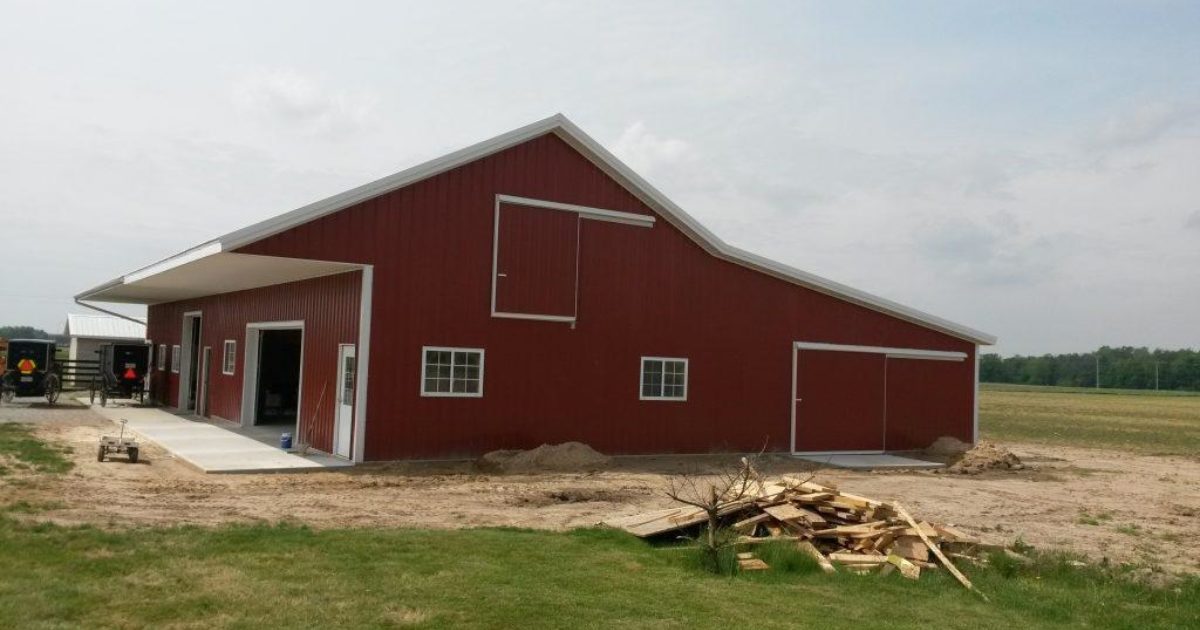 Barn Addition | D&J Roofing & Construction